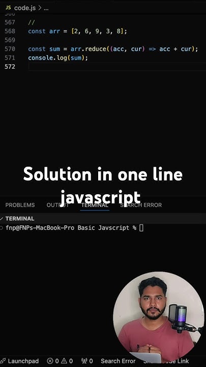 JavaScript tricks and Shortcuts You Must Know #reduce #coding #codinginterviewquestions #shorts ...