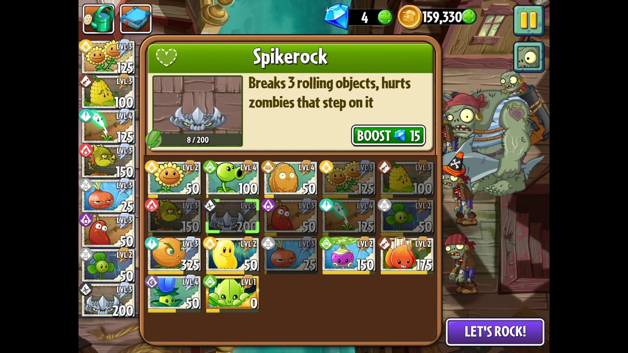 Plants Vs Zombies 2 : Pirate Seas Endless Zone Level 13~15 - YouTube