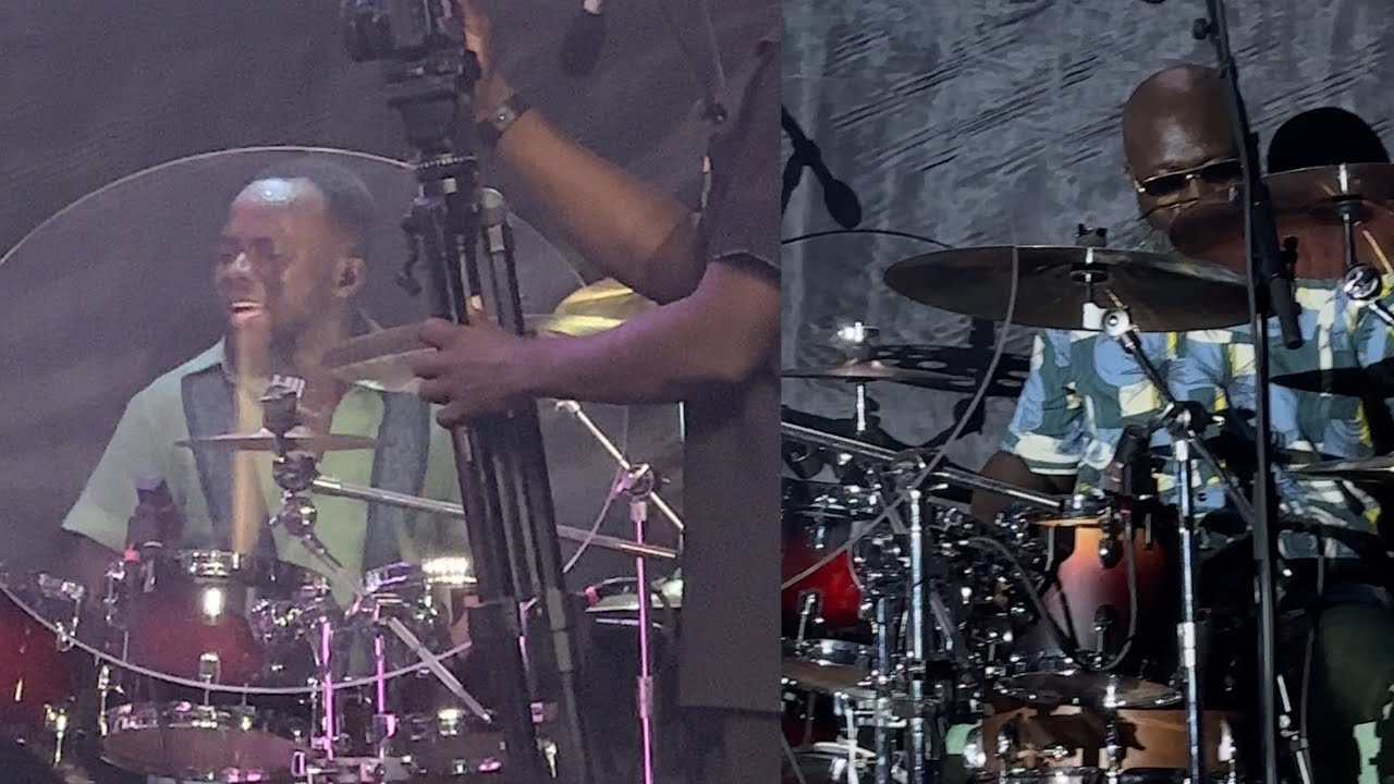 Comedian SK PAPA Finally Challenges KOFI EMMA on drums at Sandy Asare’s ...