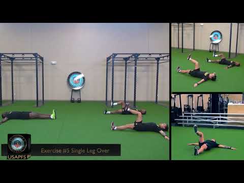 HIP STABILITY DRILL, EXERCISE 5 SINGLE LEG OVER - YouTube
