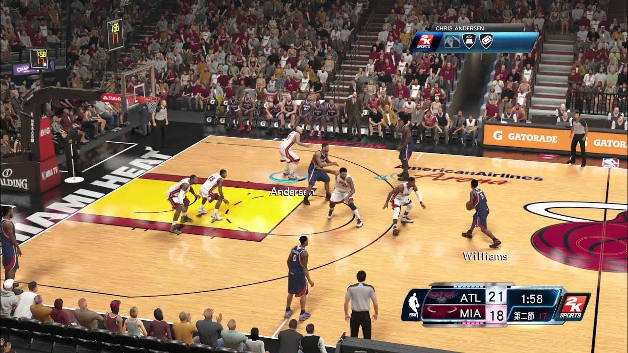 (PS4 )NBA 2k14 Miami Heats vs Atlanta Hawks - YouTube