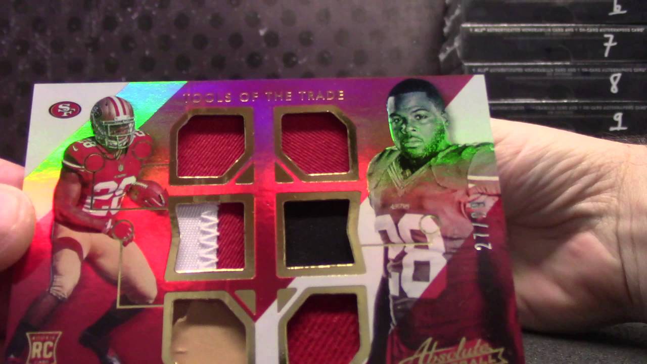 2015 Diamond, Plates, Prime Sigs & Absolute NFL Serial #s GB - YouTube