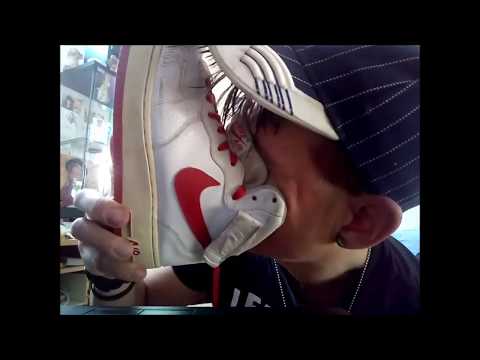 Gay Fetish : Nike Air Force One Mid (Sneaker Sniffer)