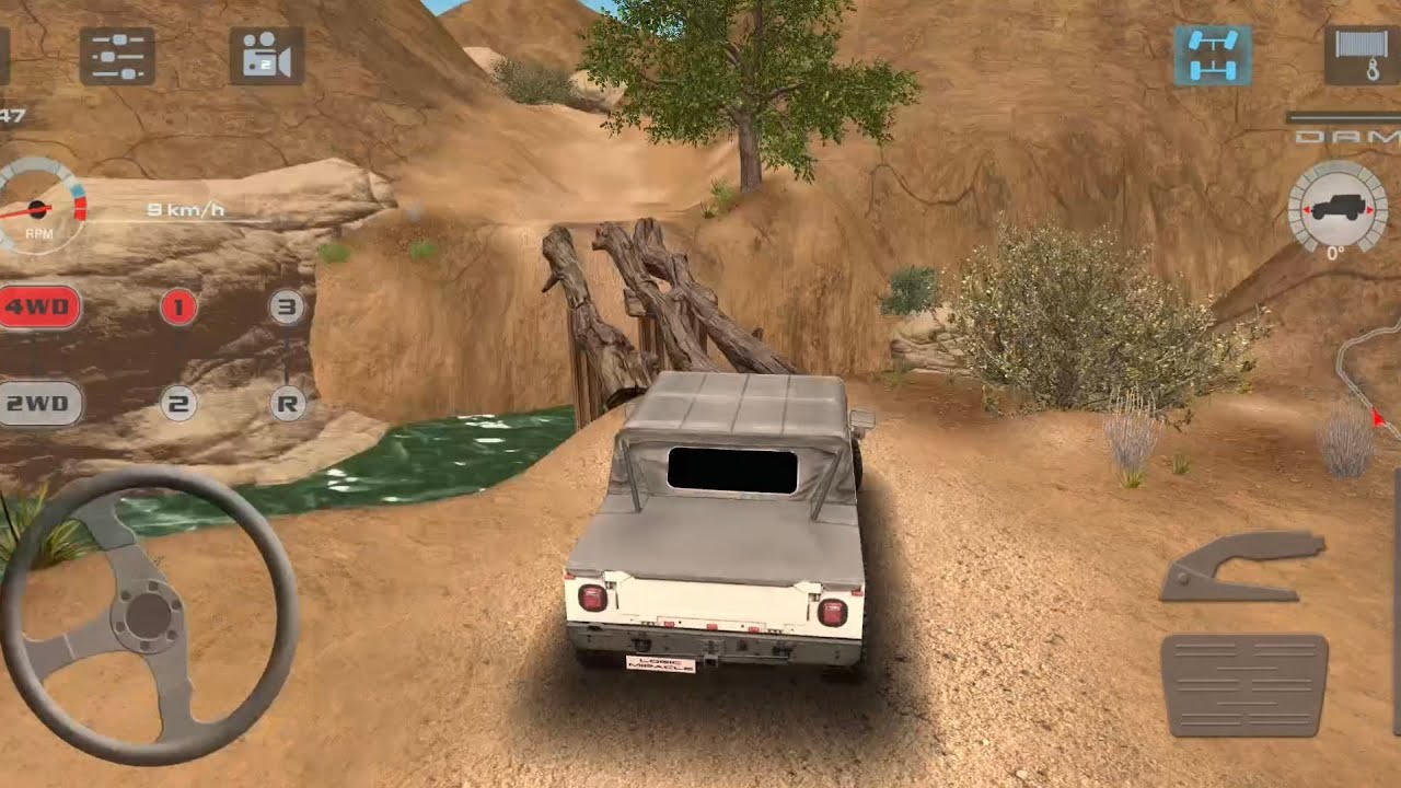 😳😳"Intense Level 9 Gameplay: Epic HUMMER 1 Off-Road Desert Drive ...