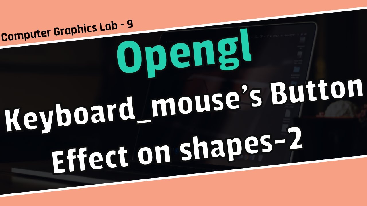 How to work on different shapes using input from keyboard and mouse in ...