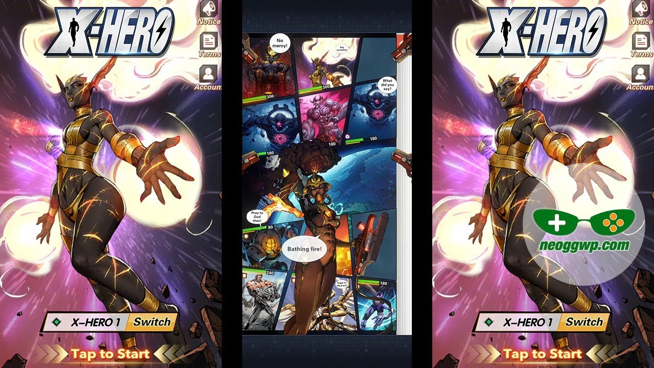 X-Hero (Android APK) - Idle RPG Gameplay Chapter 1-2 - YouTube