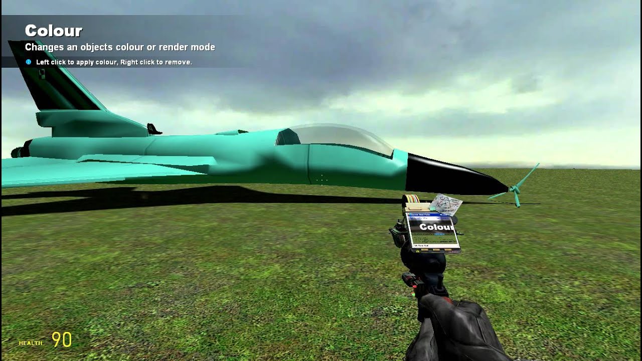 Pretty awesome propeller plane in Garry's mod! HD720p - YouTube