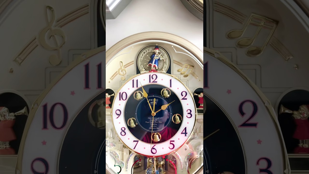 Đồng Hồ Treo Tường SEIKO -RE555S - YouTube