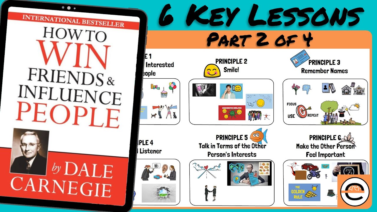 How to Win Friends & Influence People, by Dale Carnegie (Part 2 of 4 ...