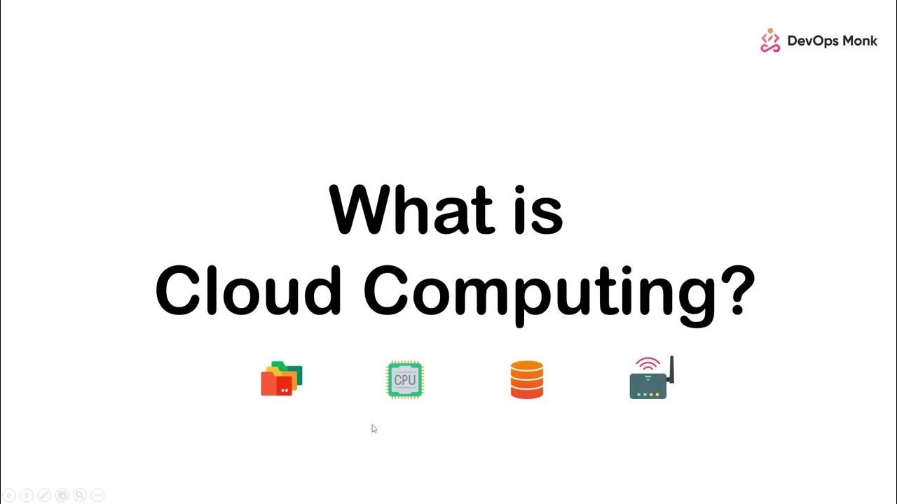 What is Cloud Computing? | in Telugu | DevOps Monk - YouTube