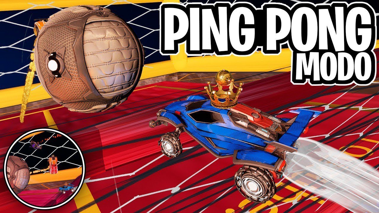 NOVO MODO/MAPA FANTÁSTICO, PING PONG NO RL! - Rocket League - YouTube
