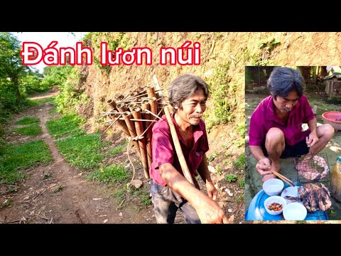 Hành Trình Đánh Lươn Trên Núi & Món Lươn Nướng Siêu Cay Của Bác Thông | HUY ANH TV - YouTube