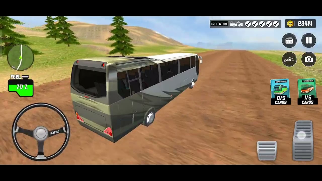 Off Road Coach Bus Driving Games - Off Road Passengers Bus Driving Game ...