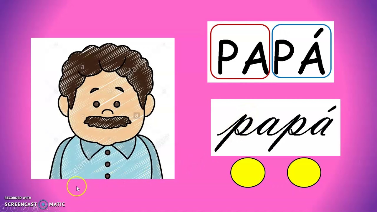 LEEMOS ORACIONES E IDENTIFICAMOS PALABRAS CON "P" - YouTube