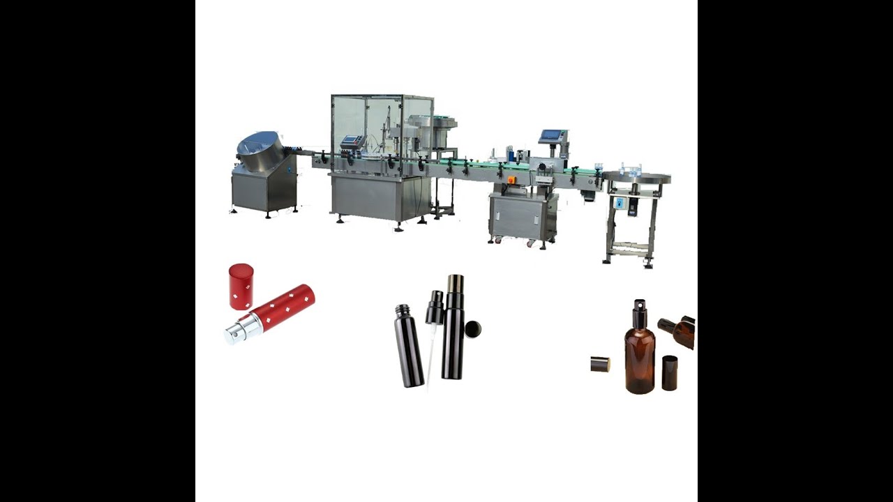 YB-P2 / YB-P4 full automatic spray filling rotary (rolling) cap machine ...
