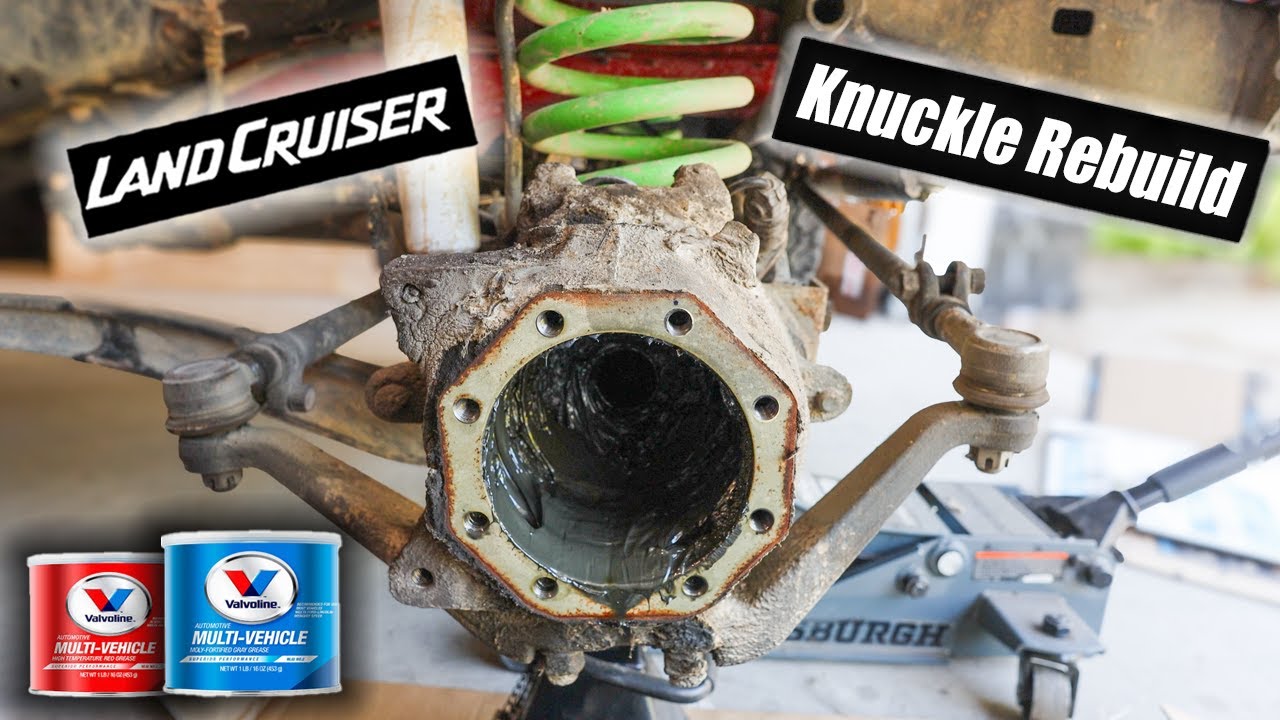 80 Series Land Cruiser Front Axle Rebuild + Alignment | She Drives ...
