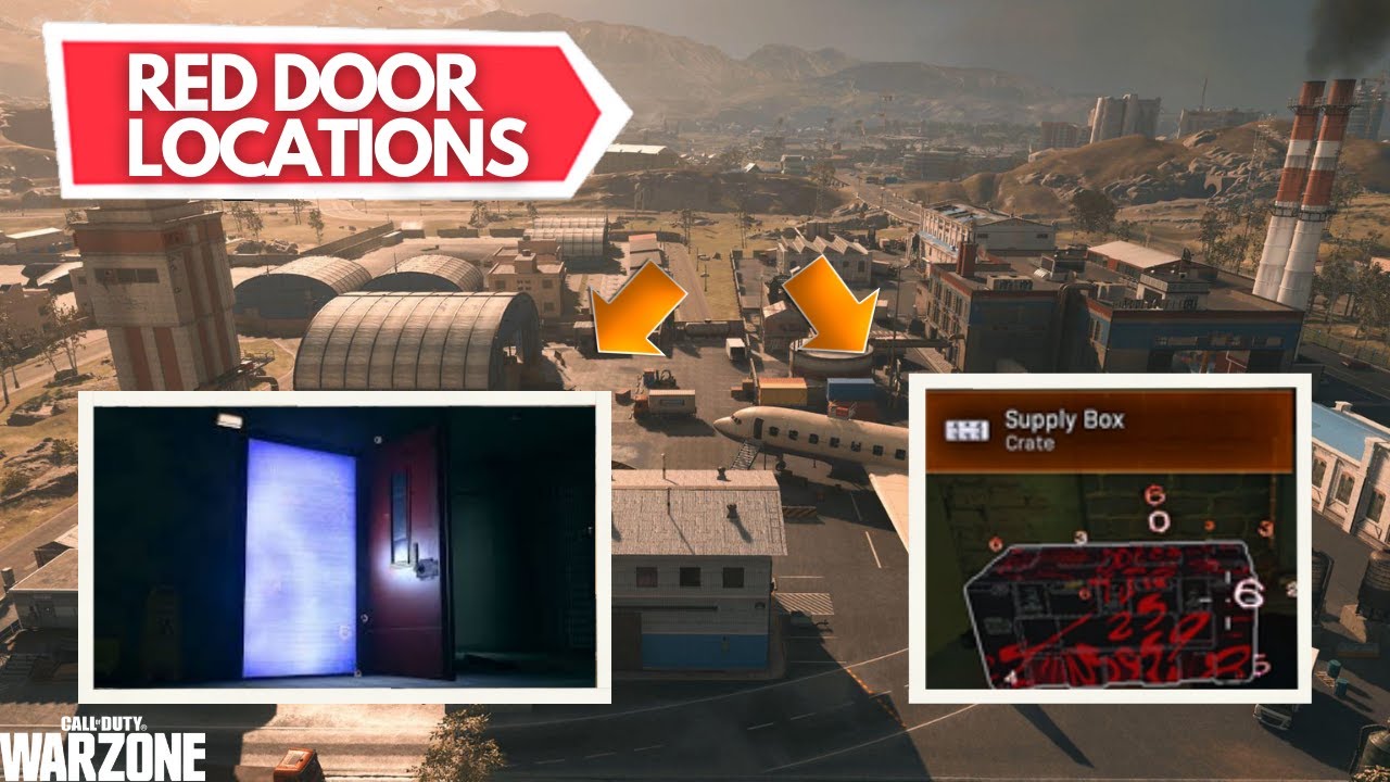 Warzone Factory Red Door Locations and How To Use Them (High Tier Loot ...