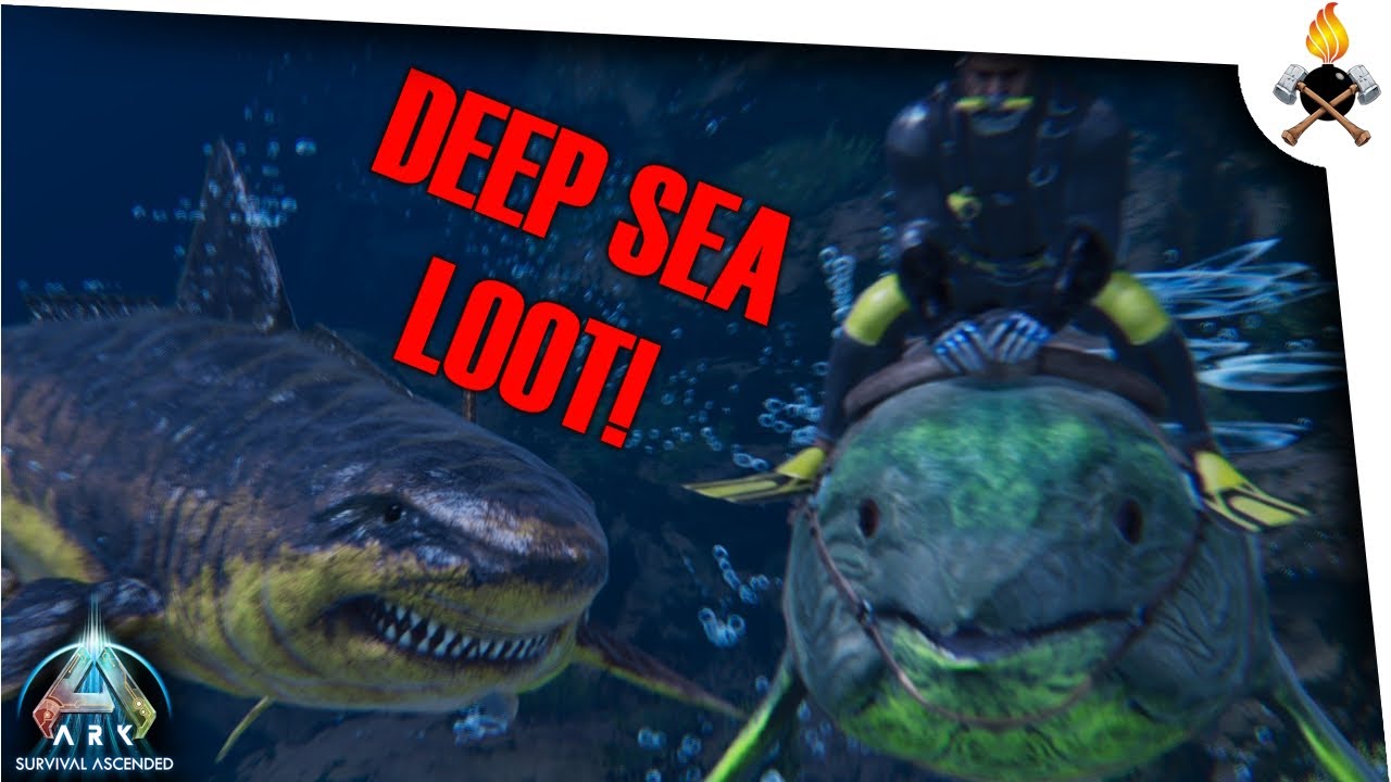 Taming an Ichthyosaurus and Into the Deep! [ARK: Survival Ascended ...