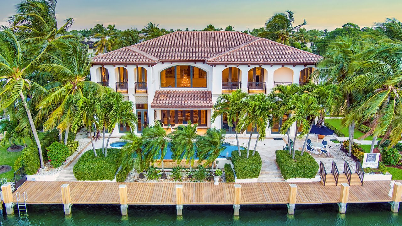 Luxury Mansion Tour | $5.495 Million | Stately Deepwater Palazzo ...