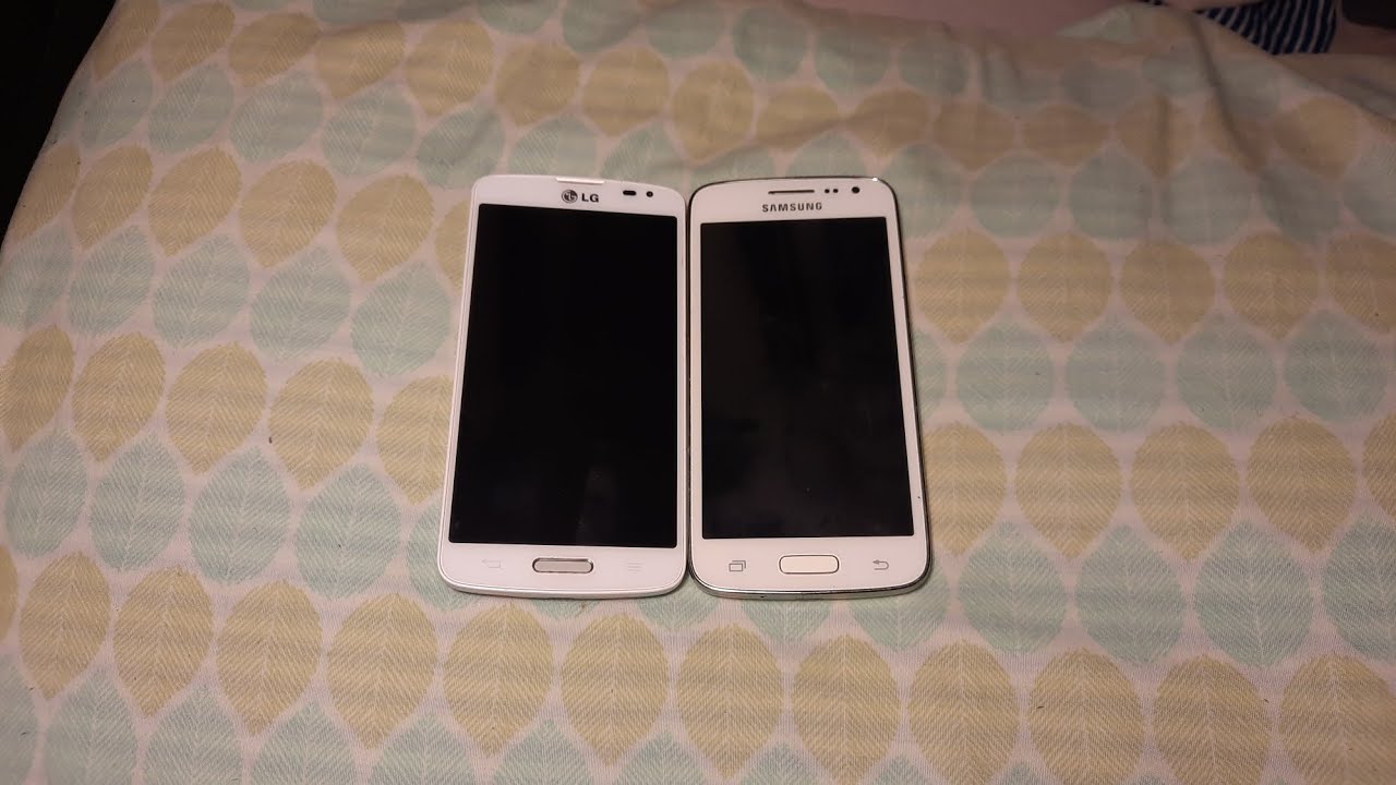 LG Volt vs Samsung Galaxy Core LTE boot comparison and shutdown - YouTube