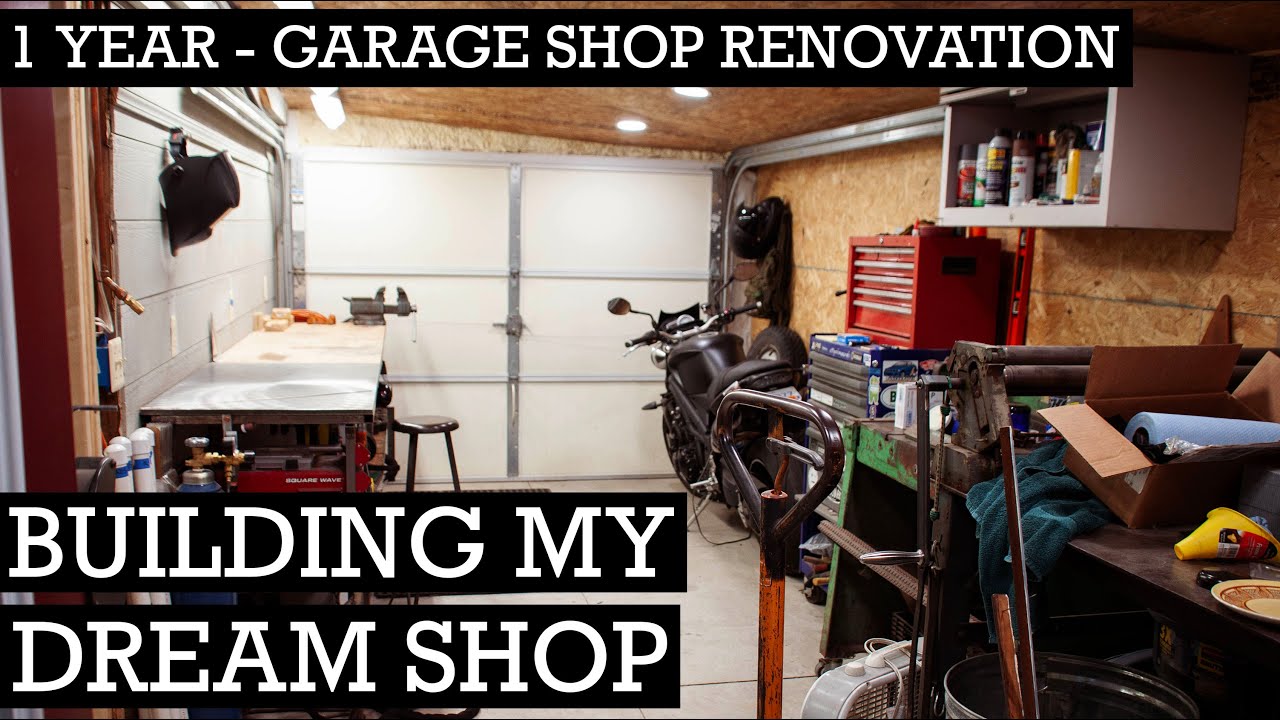 Rebuilding My Garage to Fit More Tools - YouTube