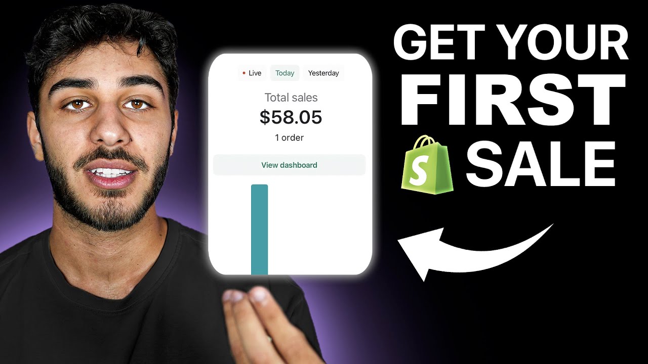 How To Get Your First Dropshipping Sale in 2024 - YouTube