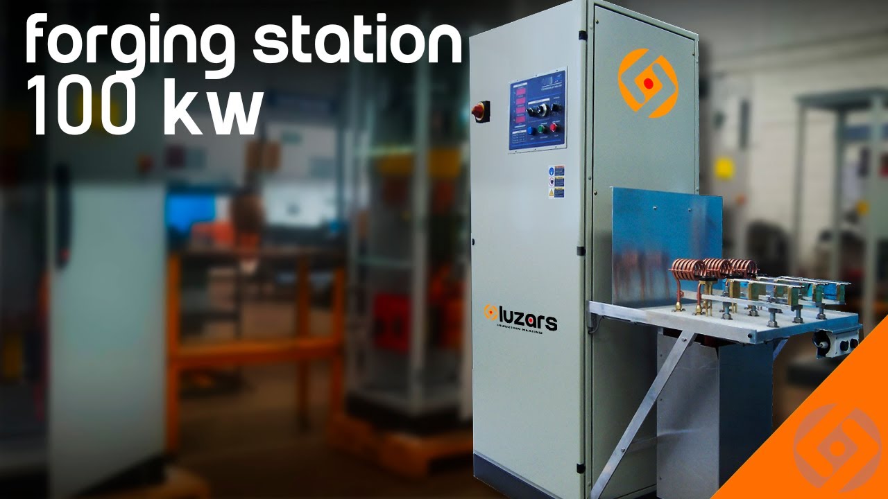 Induction Forging - Station and Equipment of 100 Kw - Luzars - YouTube
