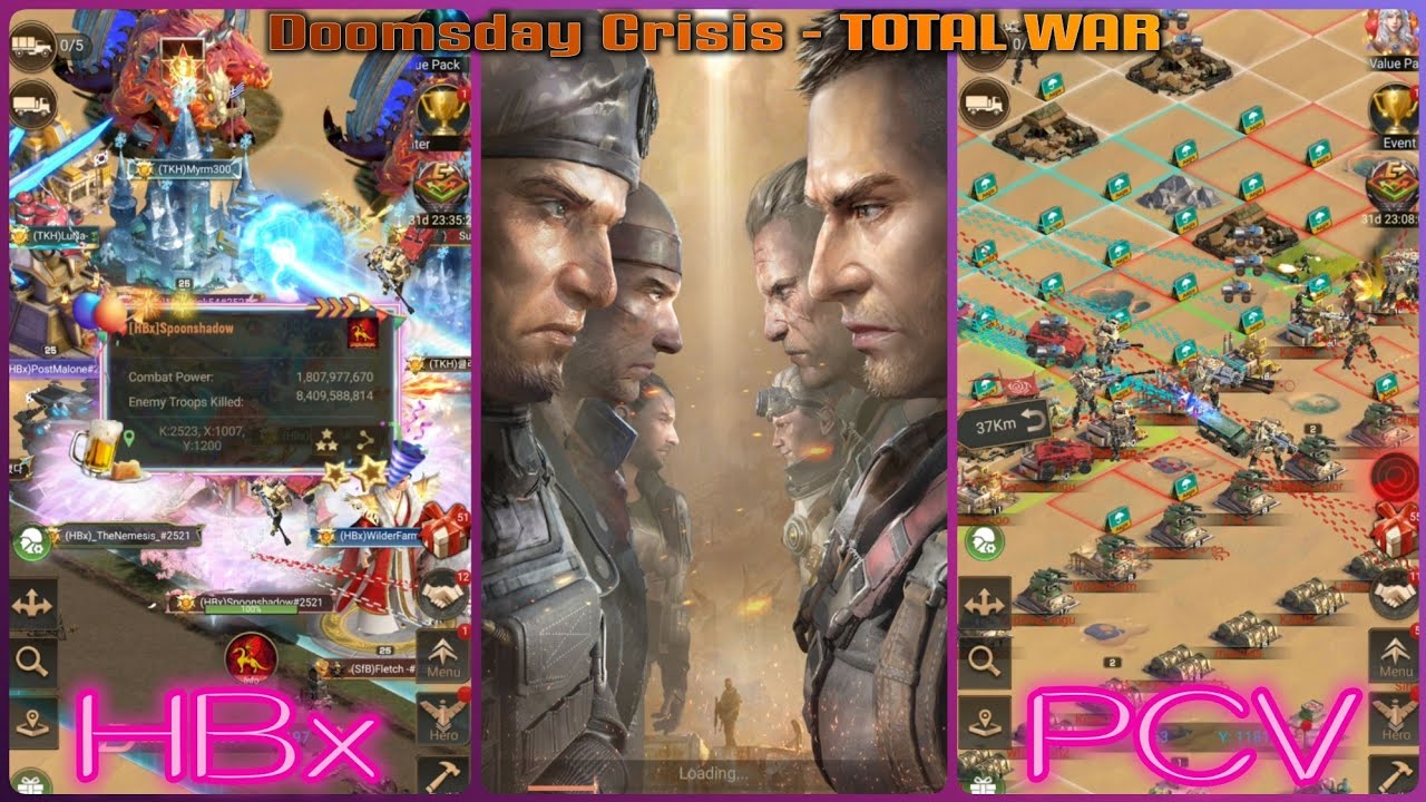 Doomsday Crisis - PCV (467) V/S HBx (21) - Total War ::: Last Shelter ...