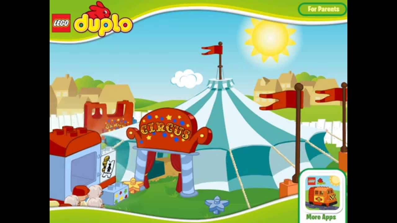 LEGO DUPLO * Circus * Game for Ipad Android App for Kids - YouTube