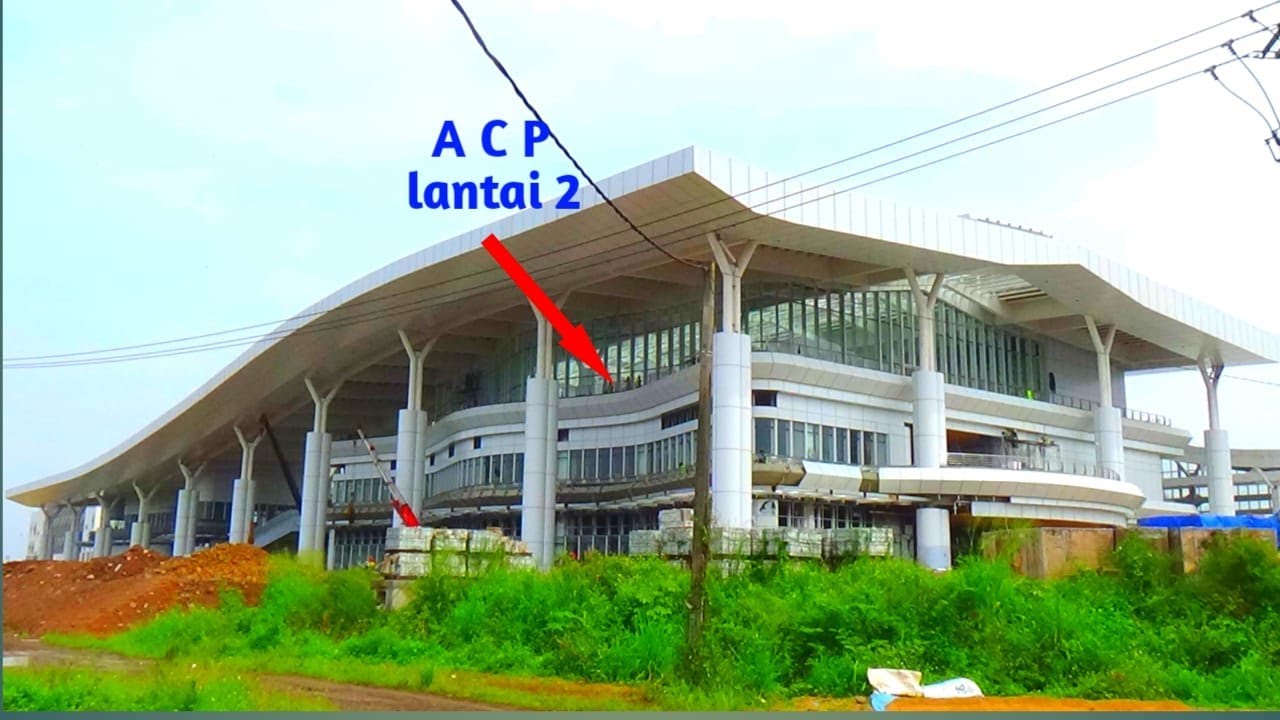 Jelang Operasional KCKB Stasiun Tegalluar Terlihat Cantik & Megah - YouTube