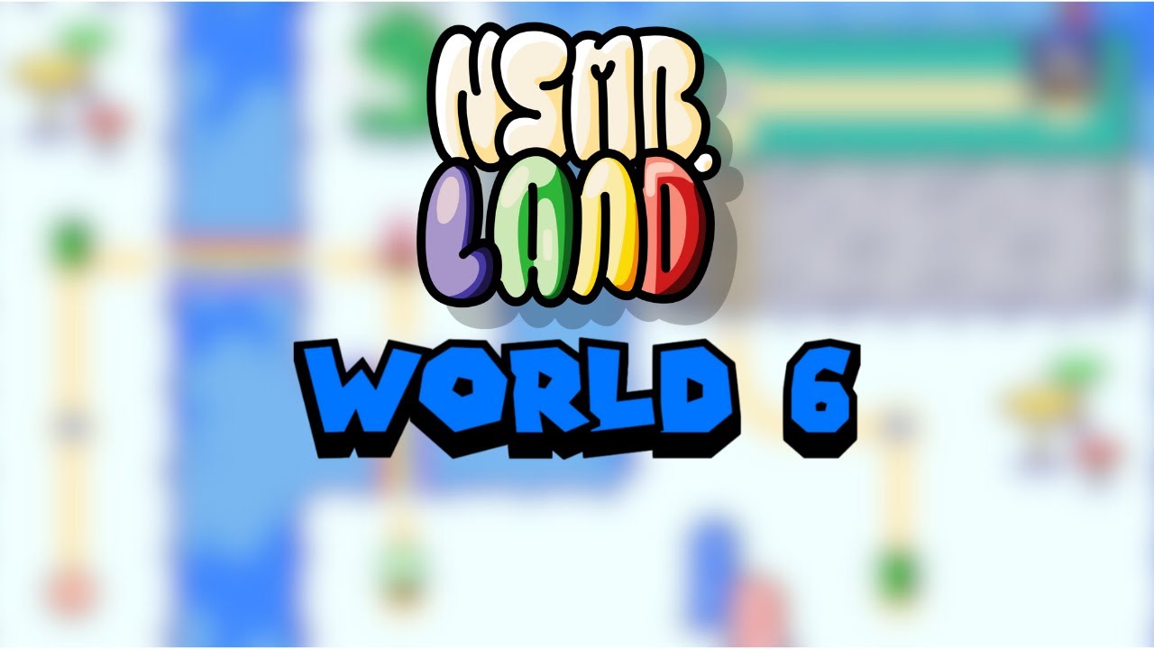New Super Mario Bros Land - World 6 - Playthrough - (Smm2 / Mario Maker ...