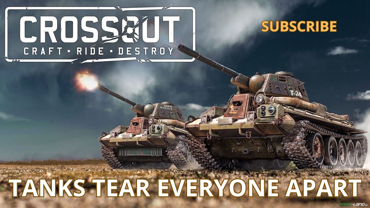 CROSSOUT 2023 / EPISODE 40 / tanks tear everyone apart/ INTERESTING ...