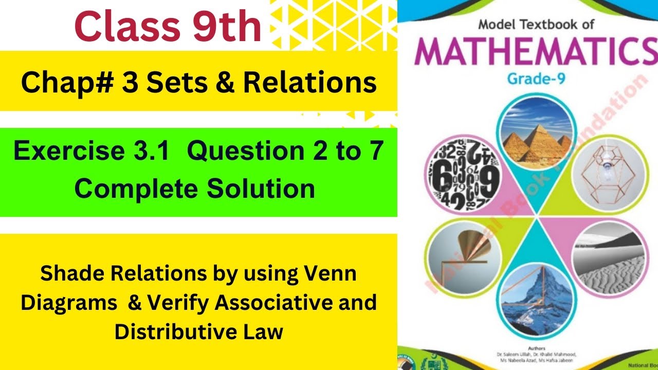 Class 9 Maths Exercise 3.1 Question 2 to 7|Verify Associative ...