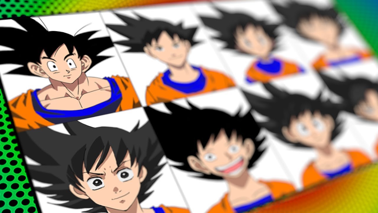 DRAWING GOKU IN DIFFERENT ANIME STYLES | Dragon Ball - YouTube