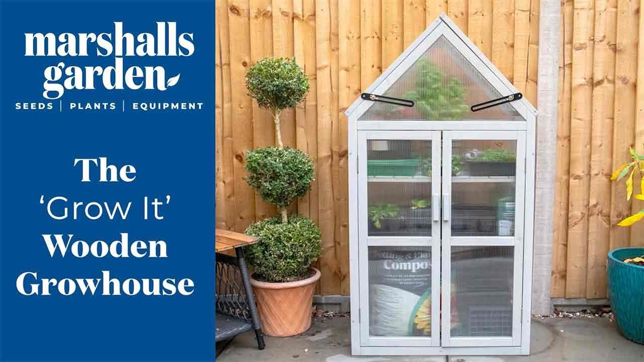 Grow It Wooden Grow House – Stylish, Space-Saving Propagation & Storage ...