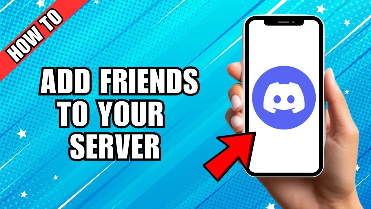 How To Add Friends To Your Discord Server - YouTube