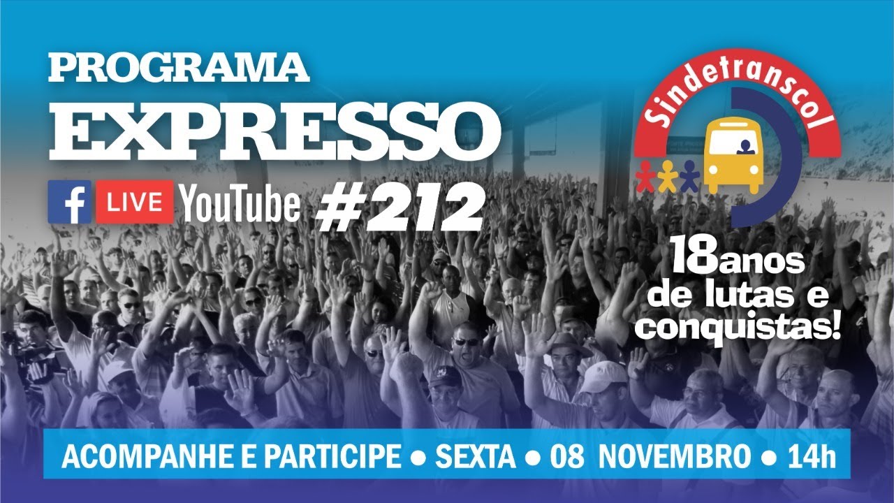 PROGRAMA EXPRESSO SINDETRANSCOL #212 - YouTube