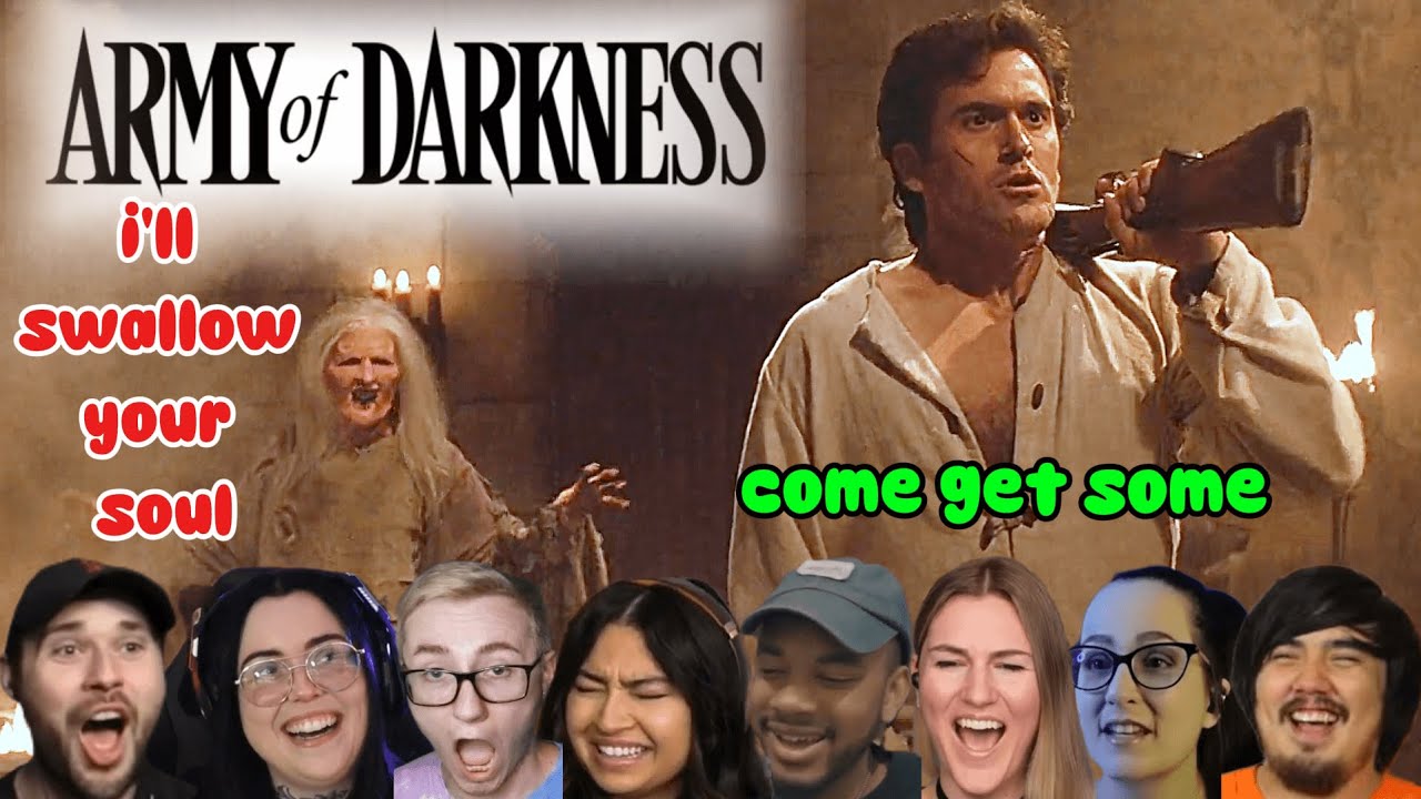 Best Reactions to "Ash vs Possessed Witch" | Army of Darkness (1992 ...