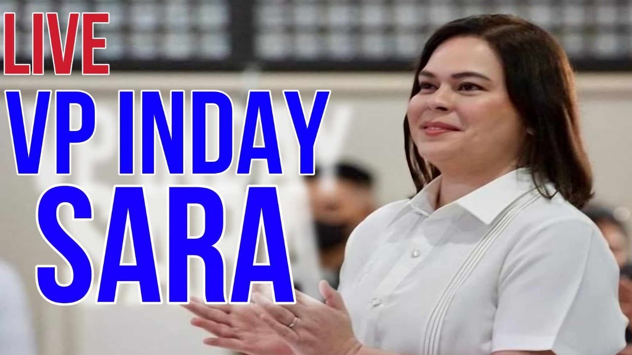 LIVE: VP INDAY SARA DUTERTE PRESSCON - YouTube
