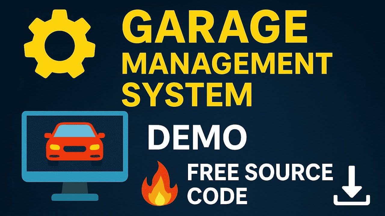 Garage Management System Project | Laravel PHP | Free Source Code with ...
