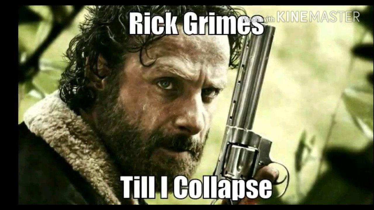 Rick Grimes (MV) Till I Collapse - YouTube