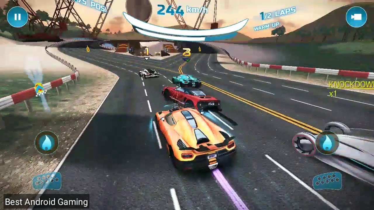Asphalt nitro #5 high speed car racing game by best Android gaming ...