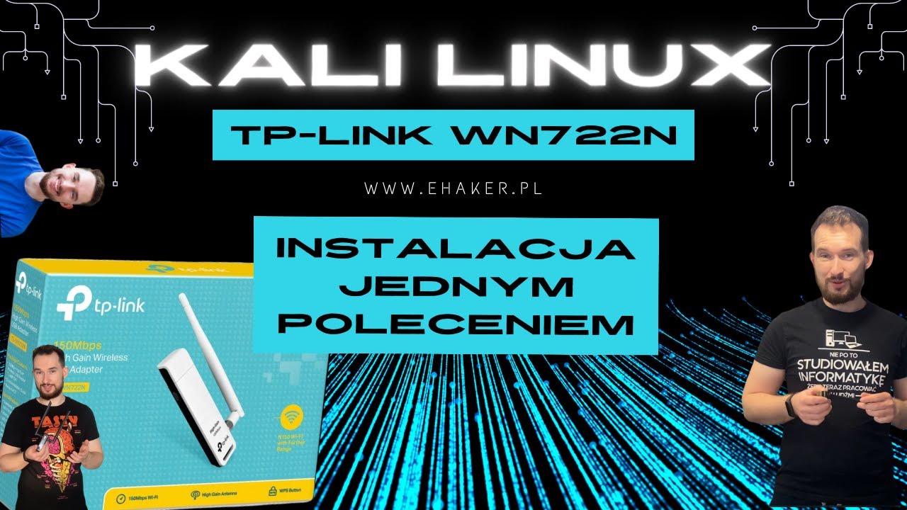 Instalacja TP-LINK WN722N w Kali Linux w 2023. Instalacja jednym ...