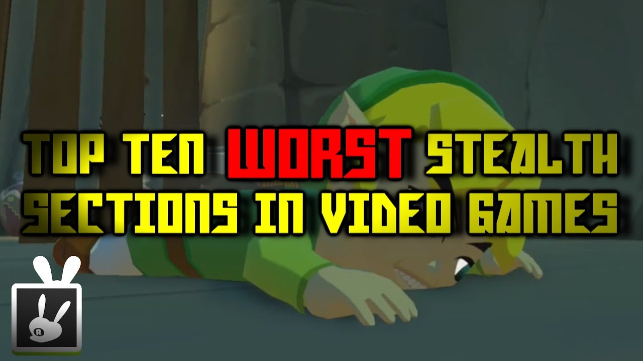 Top Ten Worst Stealth Sections in Video Games - YouTube