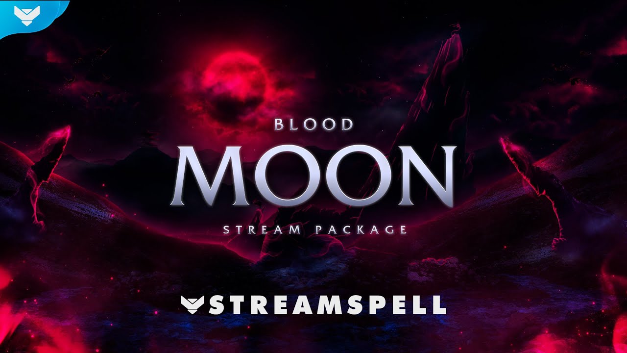 StreamSpell | Blood Moon Stream Package - YouTube