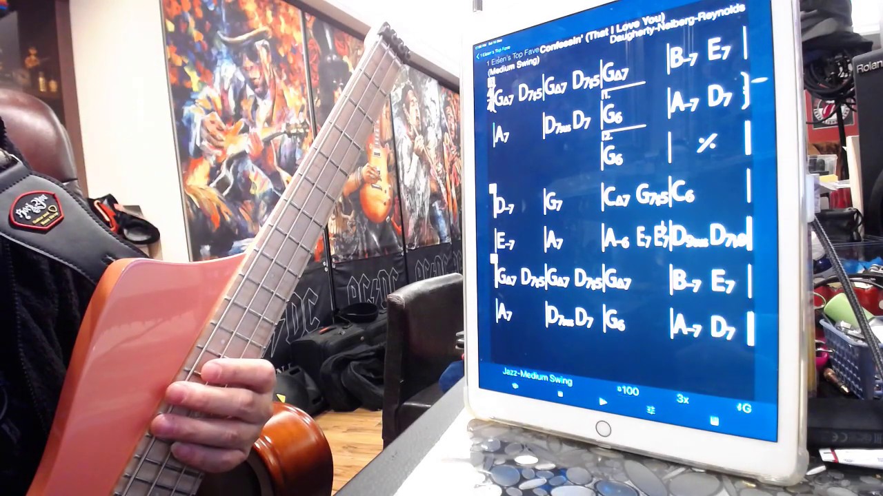 Mini Bass with Sound Triggered LED lights - YouTube