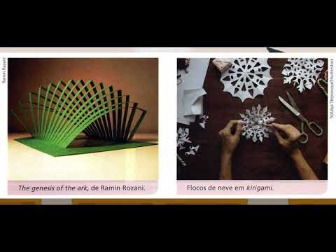 Kirigami: A arte de recortar e dobrar papel - Arte 8º ano - YouTube