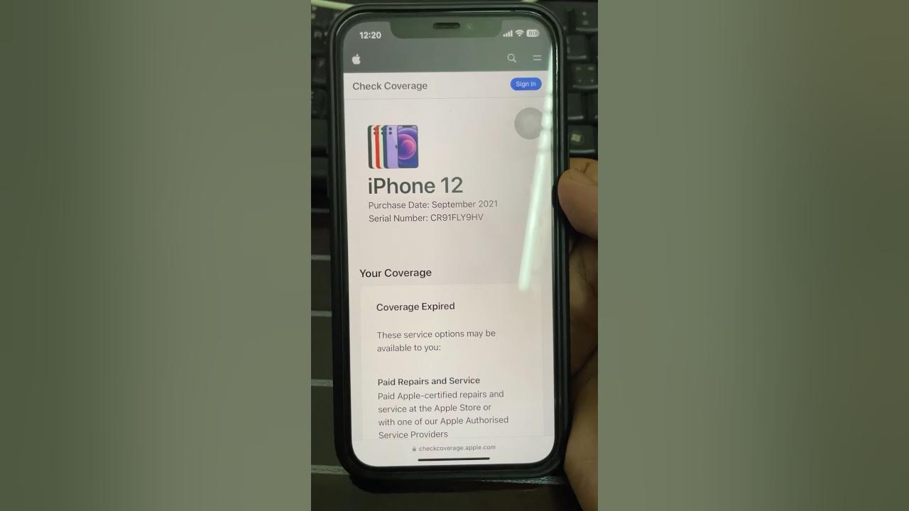Check iPhone Purchase Date #iphoneactivationdate - YouTube