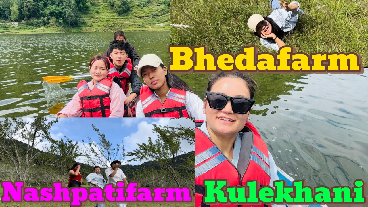Chitlang ko kulekhani Dam Bheda farm Nashpati ko bagaicha sab ghumiyo ...