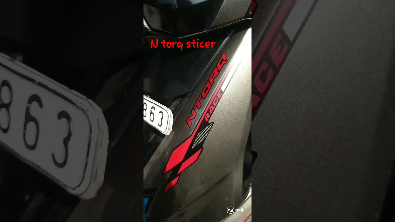 N TORQ LIMITED EDTION STICER - YouTube